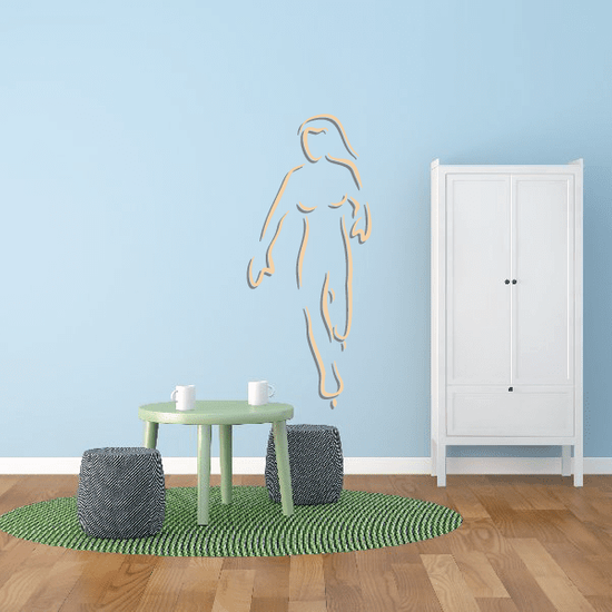 Ice Skating Wall Decal - Vinyl Sticker - Car Sticker - Die Cut Sticker ...