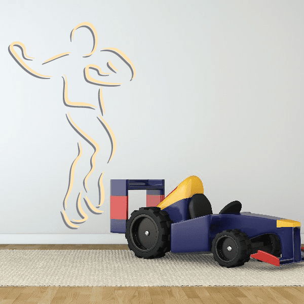 Ice Skating Wall Decal - Vinyl Sticker - Car Sticker - Die Cut Sticker ...