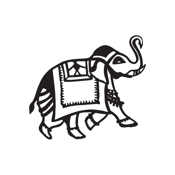 Indian Elephant Decal