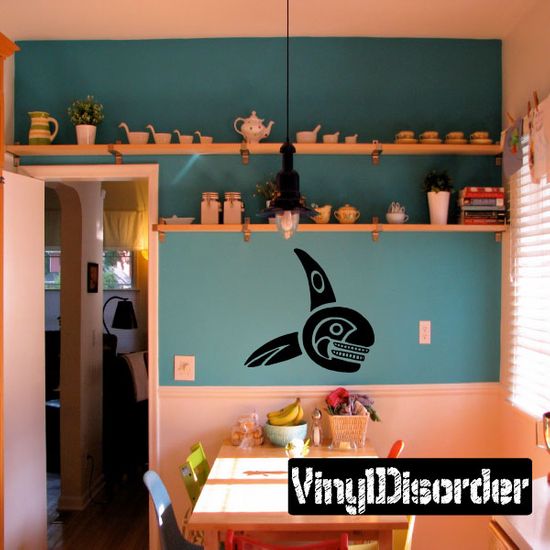 Inuit Alaskan Shark Decal