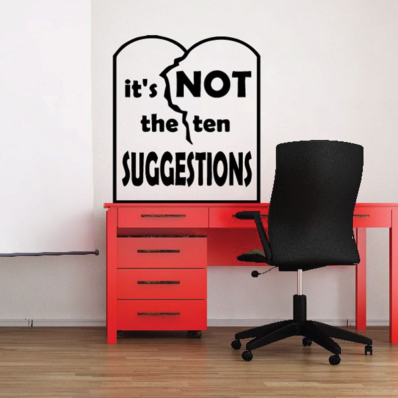 Its not the ten Suggestions Decal