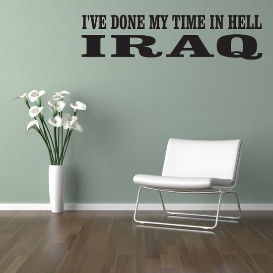 Ive Done My Time In Hell Decal