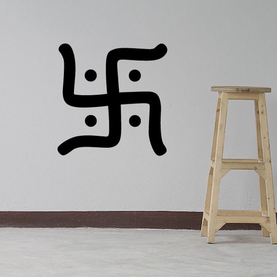 Jainism Swastika Decal