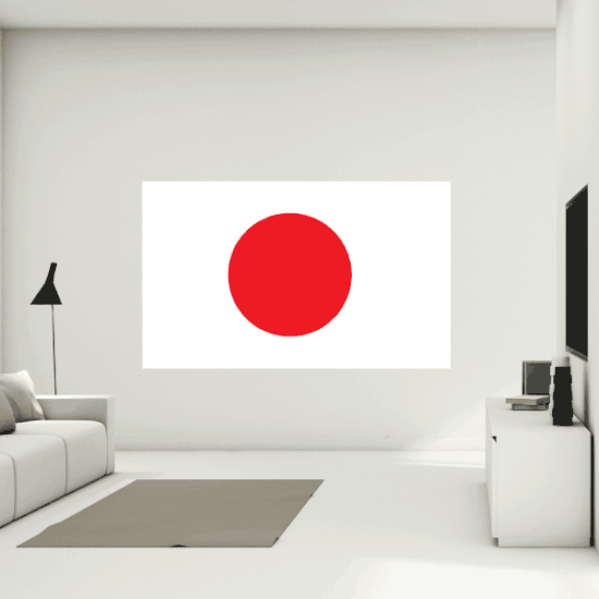 Japan Flag Sticker