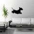 Jumping Xoloitzcuintli Decal