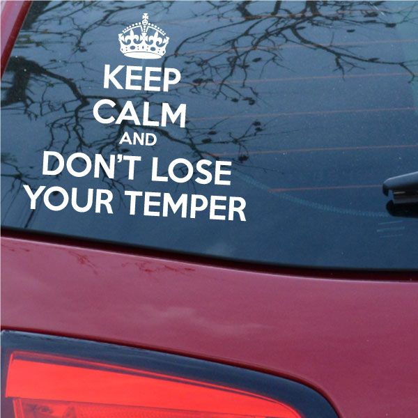 Keep Calm and Don t Lose Decal