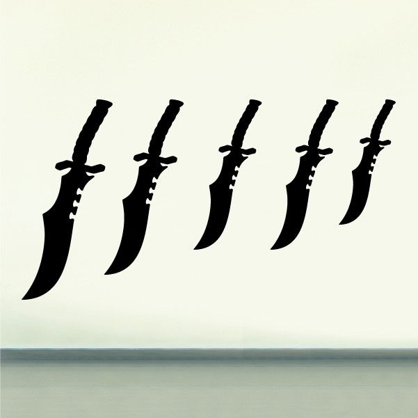 Knife Family Kit Decal