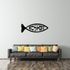 Kosher Jewish Fish Decal