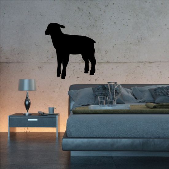 Lamb Standing Decal