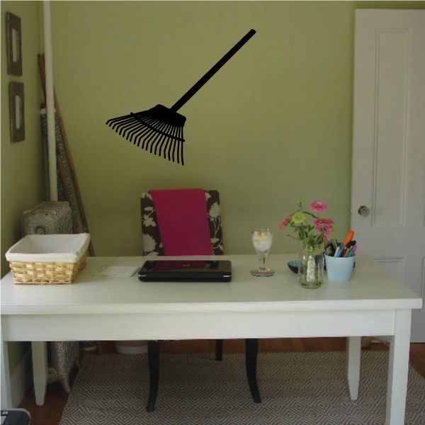 Leaf Rake Decal