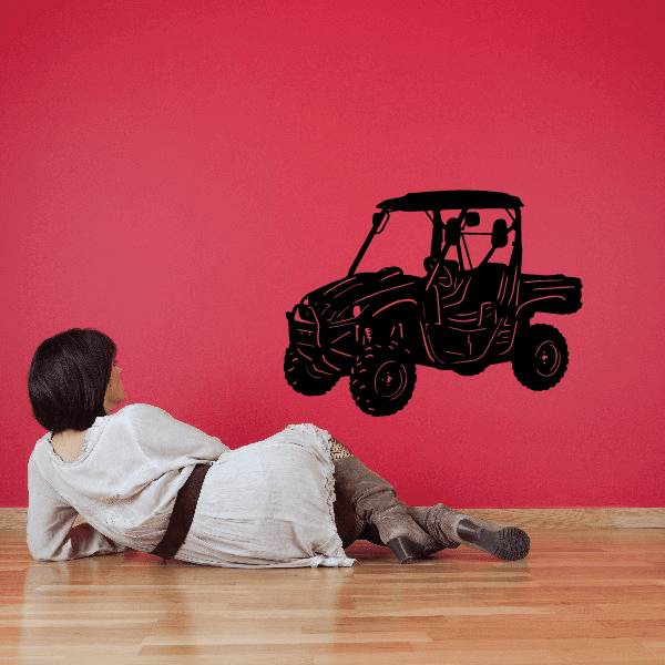 Loaded Utility Task Vehicle UTV Decal