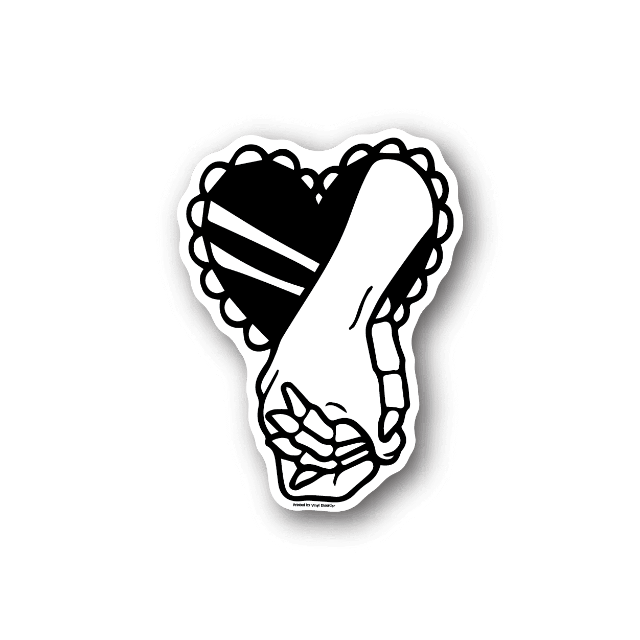 Love and Death go Hand in Hand Sticker