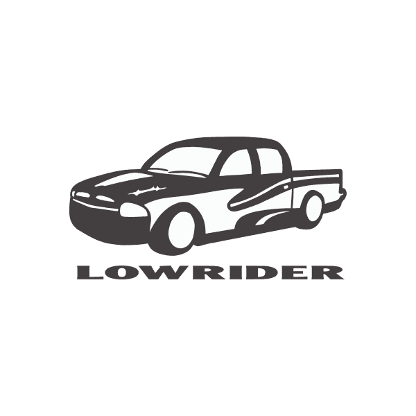 Low Rider Truck Decal
