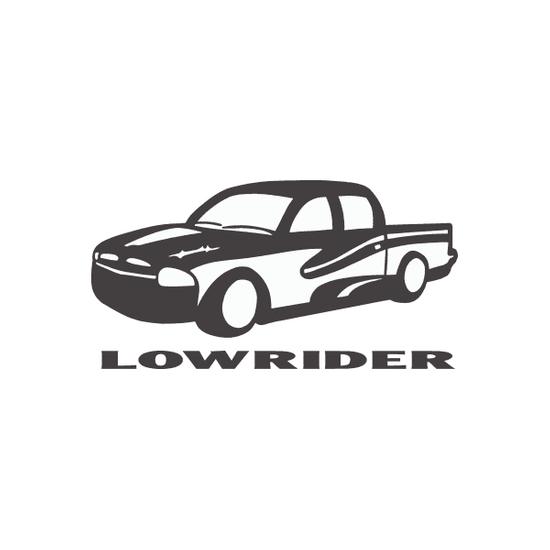 Low Rider Truck Decal