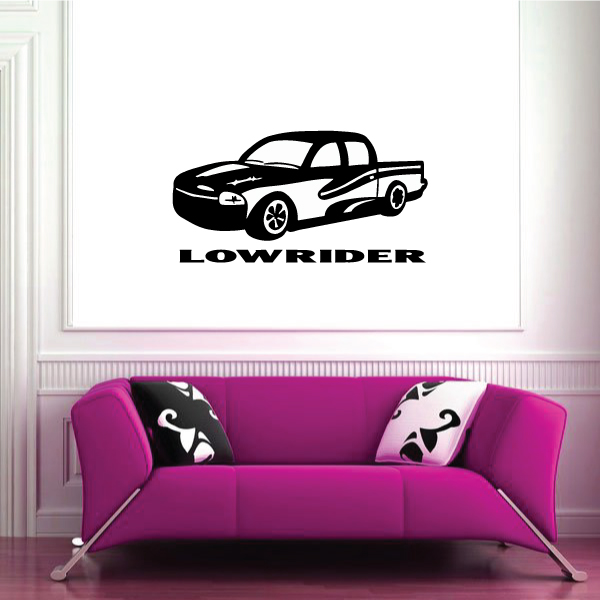 Low Rider Truck Decal
