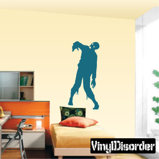 Lurching Zombie Decal