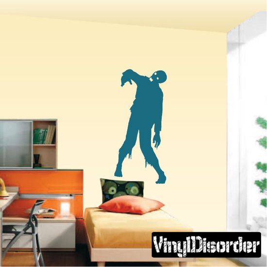 Lurching Zombie Decal