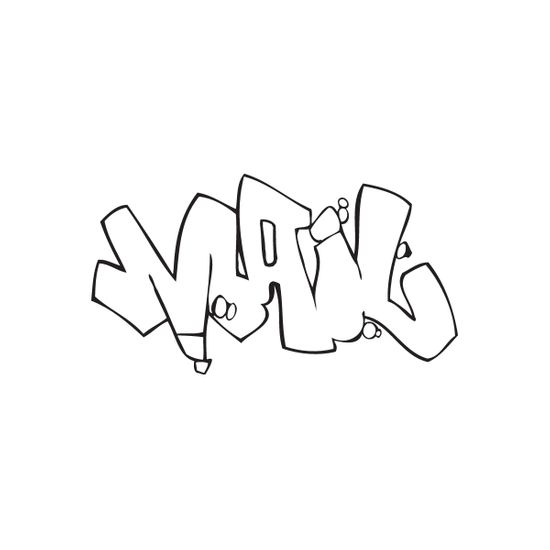 Mail Graffiti Decal