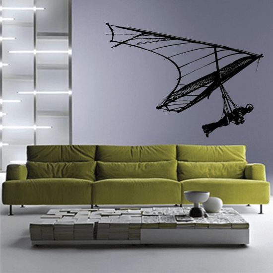 Male Hang Glider Decal