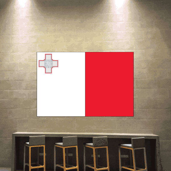 Malta Flag Sticker