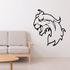 Medieval Lion Head Decal