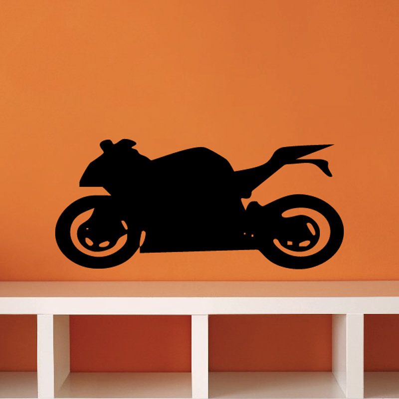 Motorcycle Wall Decal - Vinyl Decal - Car Decal - CD045