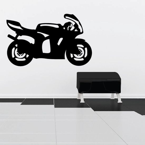 Motorcycle Wall Decal - Vinyl Decal - Car Decal - CD42