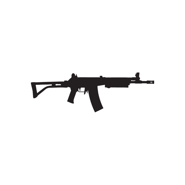 MP5 Rifle Decal