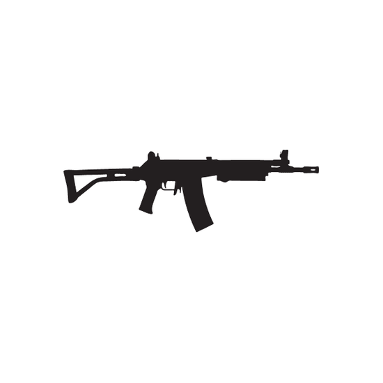 MP5 Rifle Decal