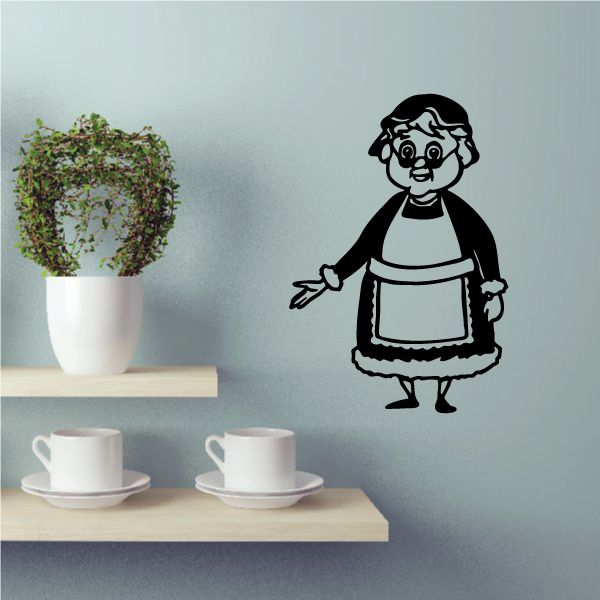 Mrs Clause Decal