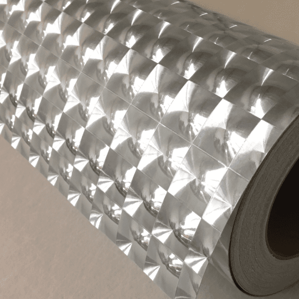 Multi Lens Silver Chrome Vinyl