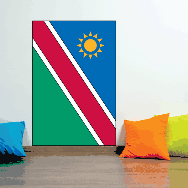 Namibia Flag Sticker