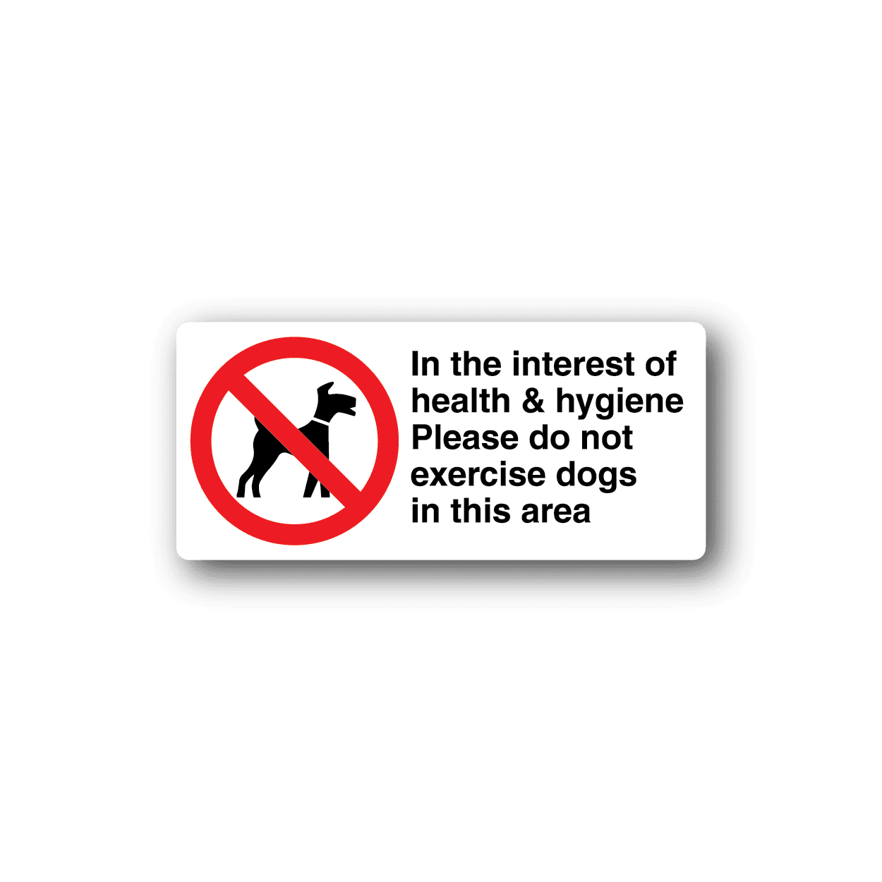 NO Dogs Sign Wall Decal - Vinyl Sticker - Car Sticker - Die Cut Sticker ...