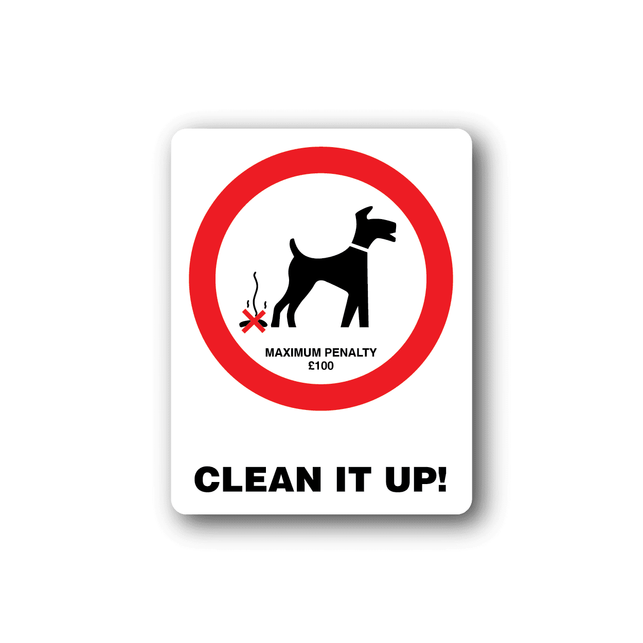 NO Dogs Sign Wall Decal - Vinyl Sticker - Car Sticker - Die Cut Sticker ...