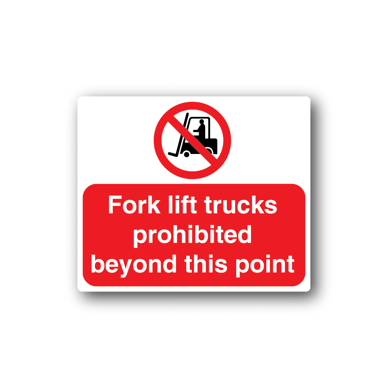 NO Safety Sign Wall Decal - Vinyl Sticker - Car Sticker - Die Cut ...