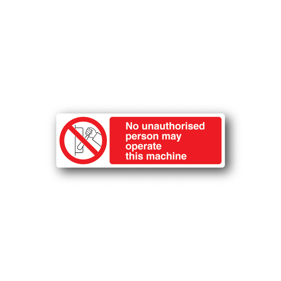 NO Safety Sign Wall Decal - Vinyl Sticker - Car Sticker - Die Cut ...