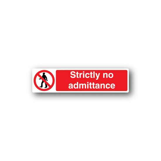 NO Safety Sign Wall Decal - Vinyl Sticker - Car Sticker - Die Cut ...