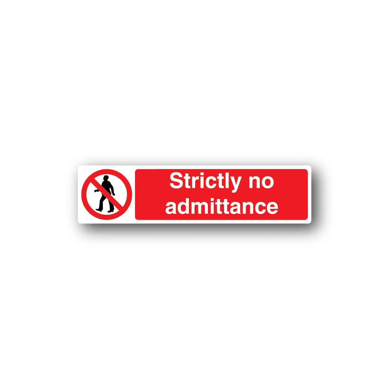 NO Safety Sign Wall Decal - Vinyl Sticker - Car Sticker - Die Cut ...