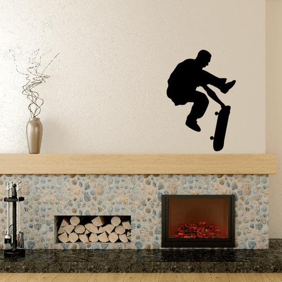 Nose Grab Skateboarding Decal