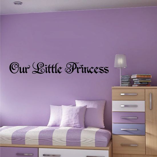 Our Little Princess Decal