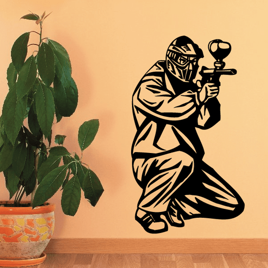 Paintball Wall Decal - Vinyl Decal - Car Decal - CDS0006