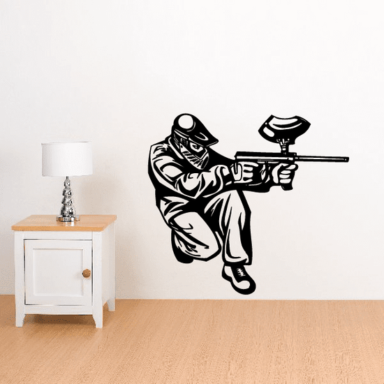 Paintball Wall Decal - Vinyl Decal - Car Decal - CDS0022