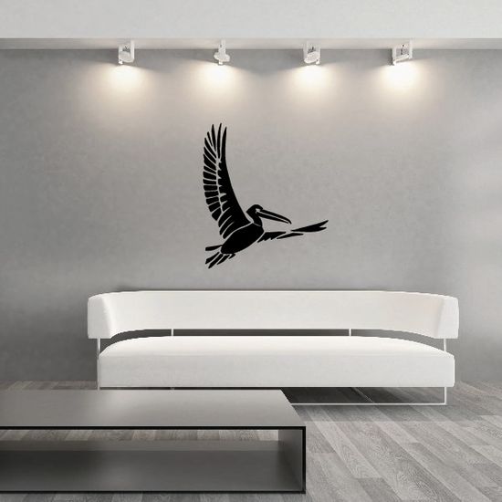Pelican Wall Decal - Vinyl Decal - Car Decal - CF586