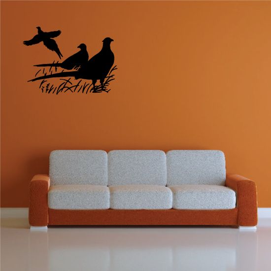 Pheasant Group Decal
