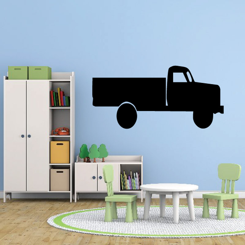 Pickup Truck Wall Decal - Vinyl Decal - Car Decal - DC034