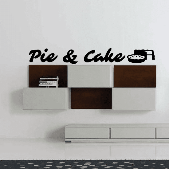 Pie and Cake Wall Decal