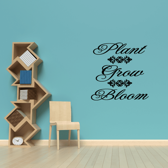 Plant Grow Bloom Wall Decal