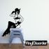 Prancing Woman in Lingerie Decal