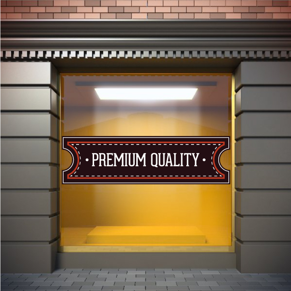 Premium Quality Retail Discount Sign Wall Decal - Vinyl Decal - Car ...