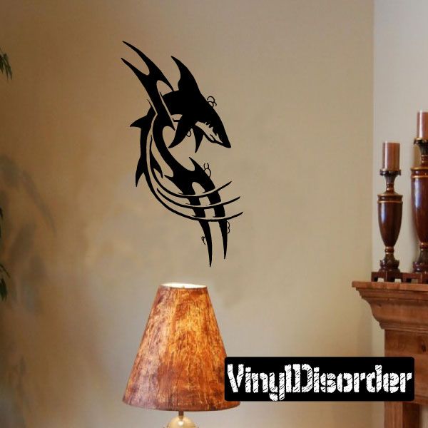 Razor Strike Wave Shark Decal